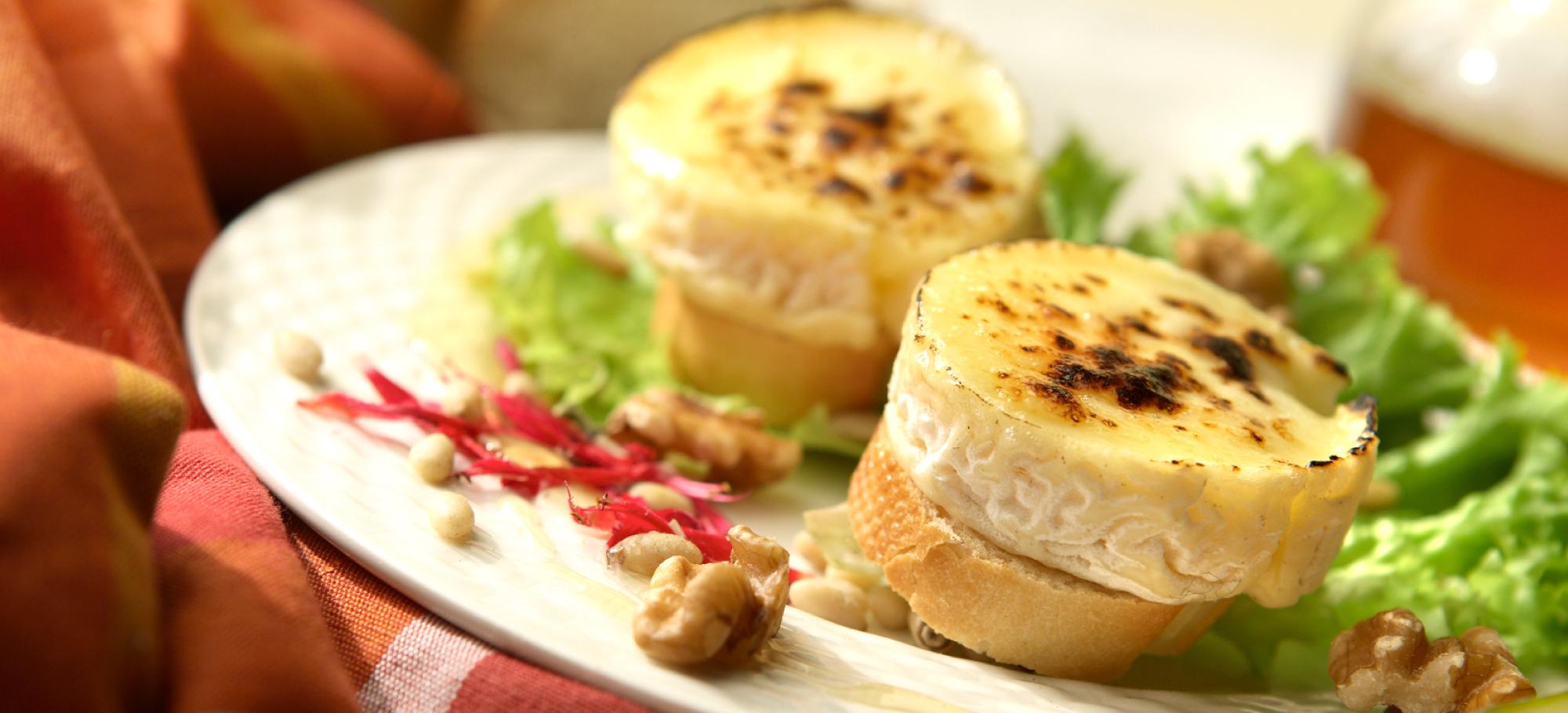 Salade de chèvre chaud | Mes Recettes