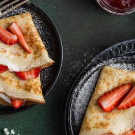 Crêpes dentelles fourrées aux fruits | Mes Recettes